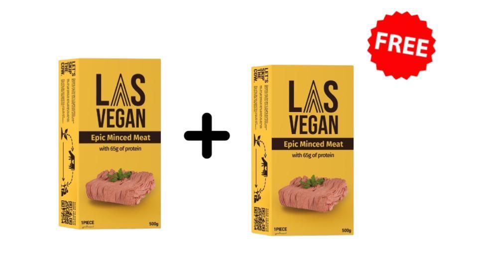 Buy Las Vegan Minced Meat 500 Gm x2 Online in Egypt | Talabat Egypt