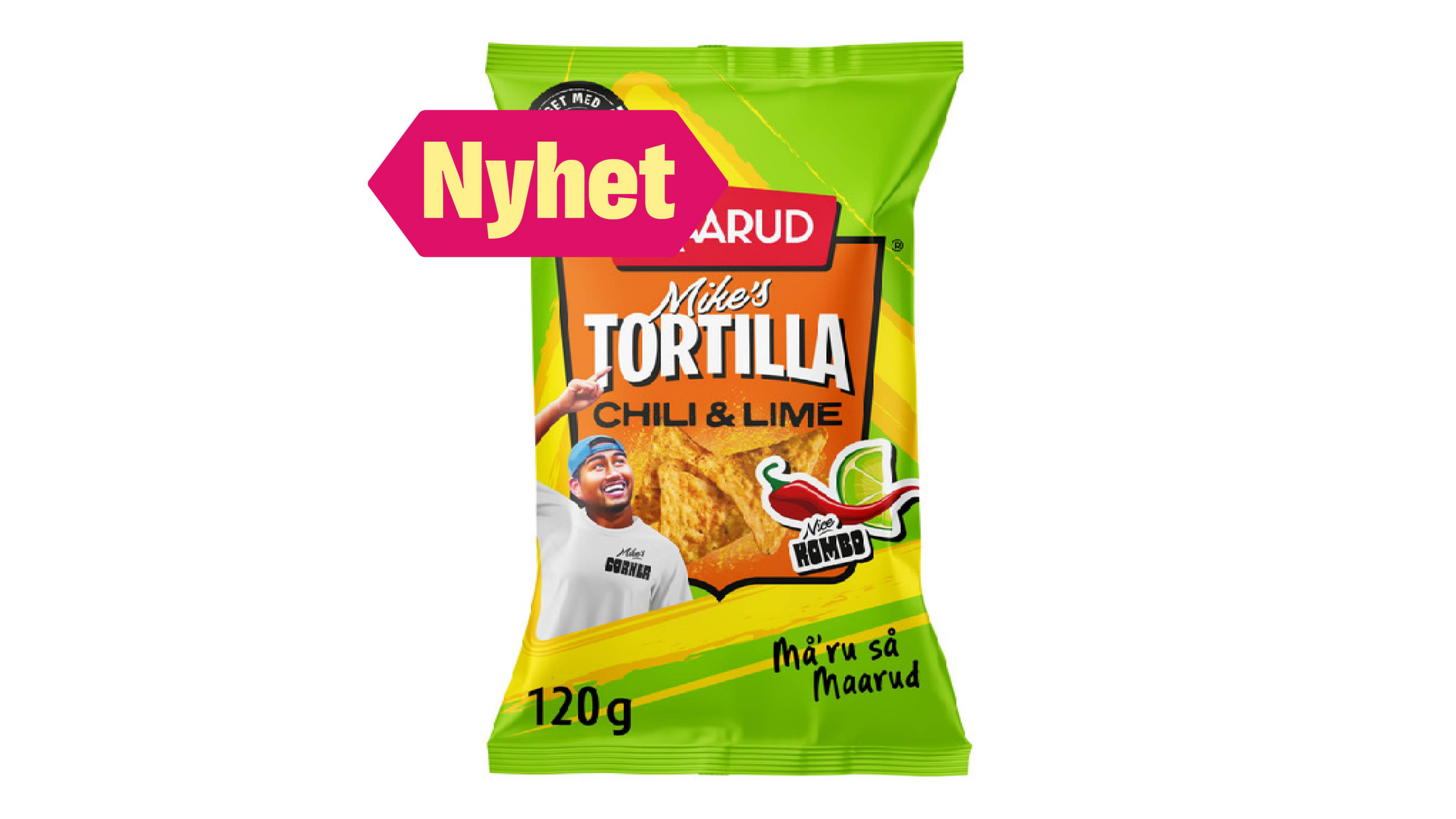 Maarud Tortilla Chili Lime Style | 125g - foodora.no