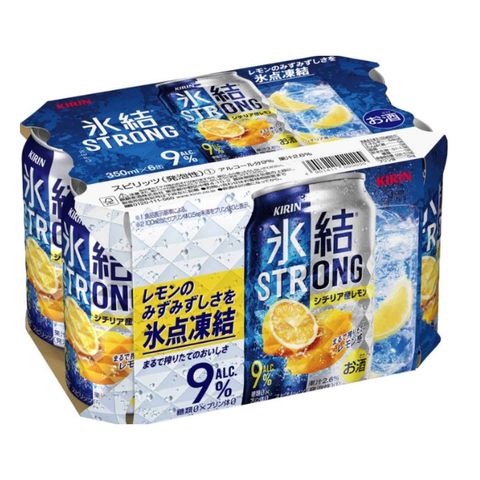 Kirin Ice Breaker Strong Sicilian Lemon Chu-Hai Alc.9% 350ml x6 [Parallel Import] delivery in ...