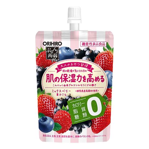 Orihiro 0kcal Mixed Berry Flavor Konjac Jelly Drink 130g [Parallel ...