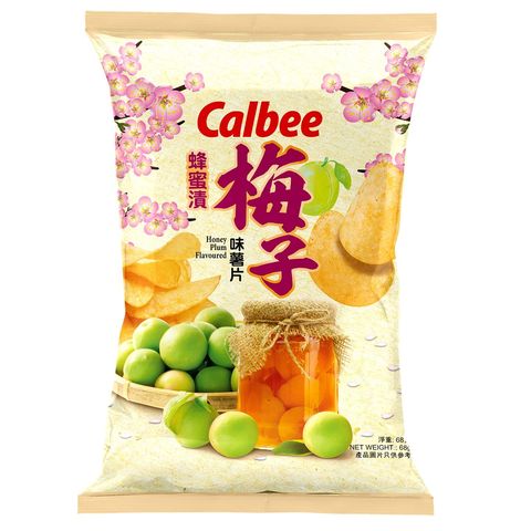 Calbee Honey Plum Flavoured Potato Chips 68g delivery in Hong Kong ...