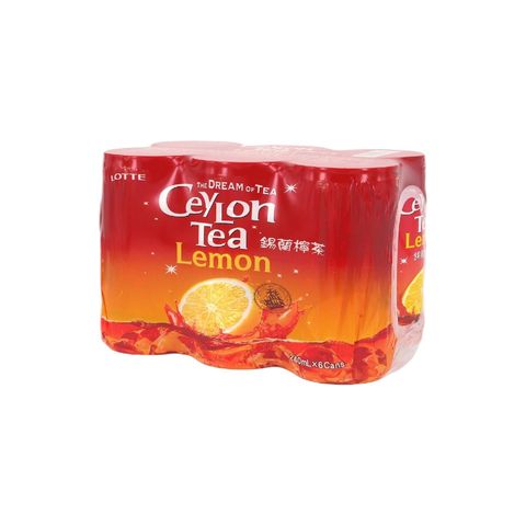 Lotte Ceylon Tea 6 Cans x 240ml delivery in Hong Kong | foodpanda