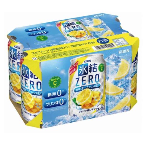 Kirin Ice Breaker Zero Sicilian Lemon Chu-Hai Alc.5% 350ml x6[Parallel ...