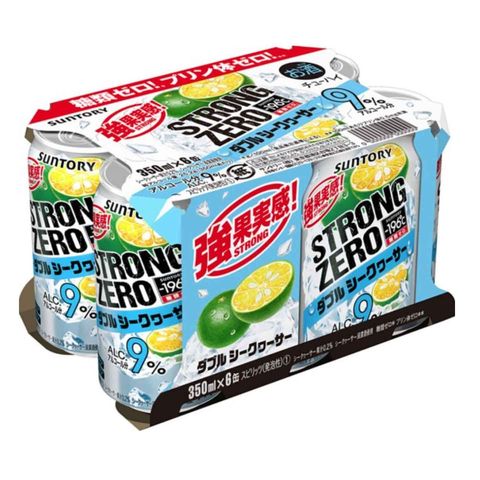 Suntory 196°c Strong Zero Double Shikuwasa (Okinawa Citrus) (6 x 350ml ...