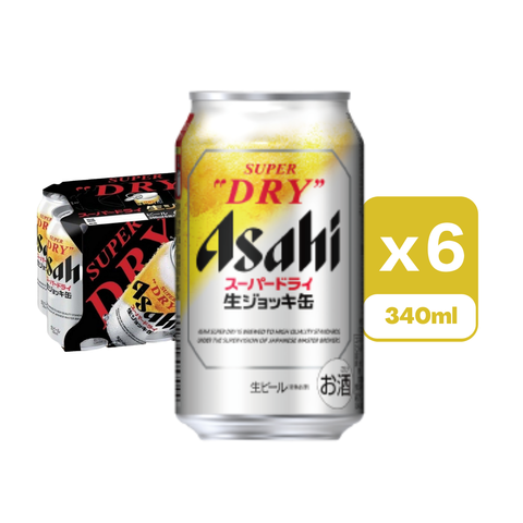 Asahi Nama Jokki Can 340ml x6 delivery in Hong Kong | foodpanda