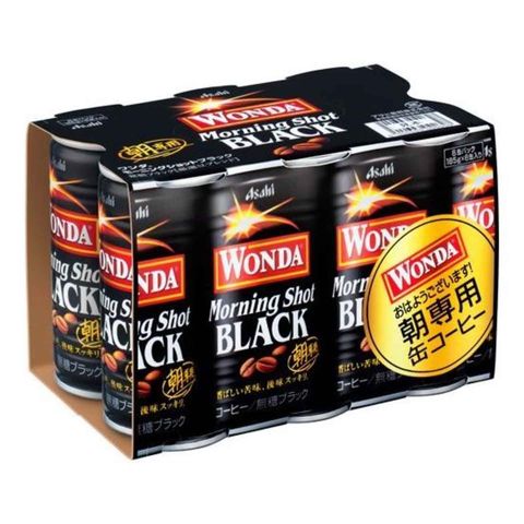 Asahi Wonda Sugar Free Coffee 6 x 185g delivery in Hong Kong | foodpanda