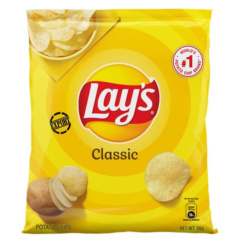 Lay's Regular Potato Chips 50g delivery in Hong Kong | foodpanda