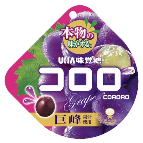 Uha Cororo Fruit Juice Gummy Grape Flavor Bonus Pack 48g delivery in ...