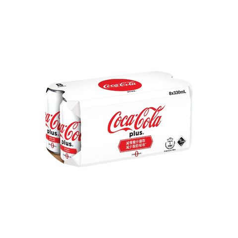 Coca-cola Coke Plus 330ml x 8 delivery in Hong Kong | foodpanda