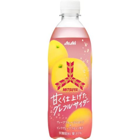 Asahi Mitsuya Sweet Grapefruit Cider 500ml [Parallel Import] delivery ...