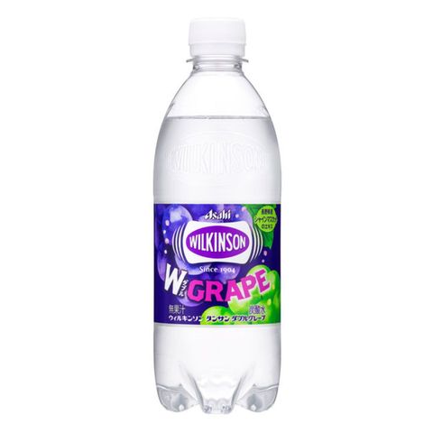 Asahi Wilkinson Carbonated Double Grape Carbonated Drink 500ml[Parallel ...