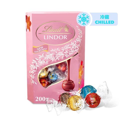 Lindt Lindor Cornet Pink Assorted 200g delivery in Hong Kong | foodpanda
