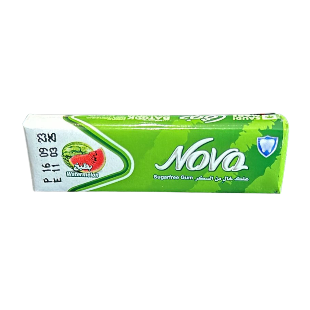 Buy Batook Gum Nova watermelon 12.5g S/F Online in Kuwait | Talabat Kuwait