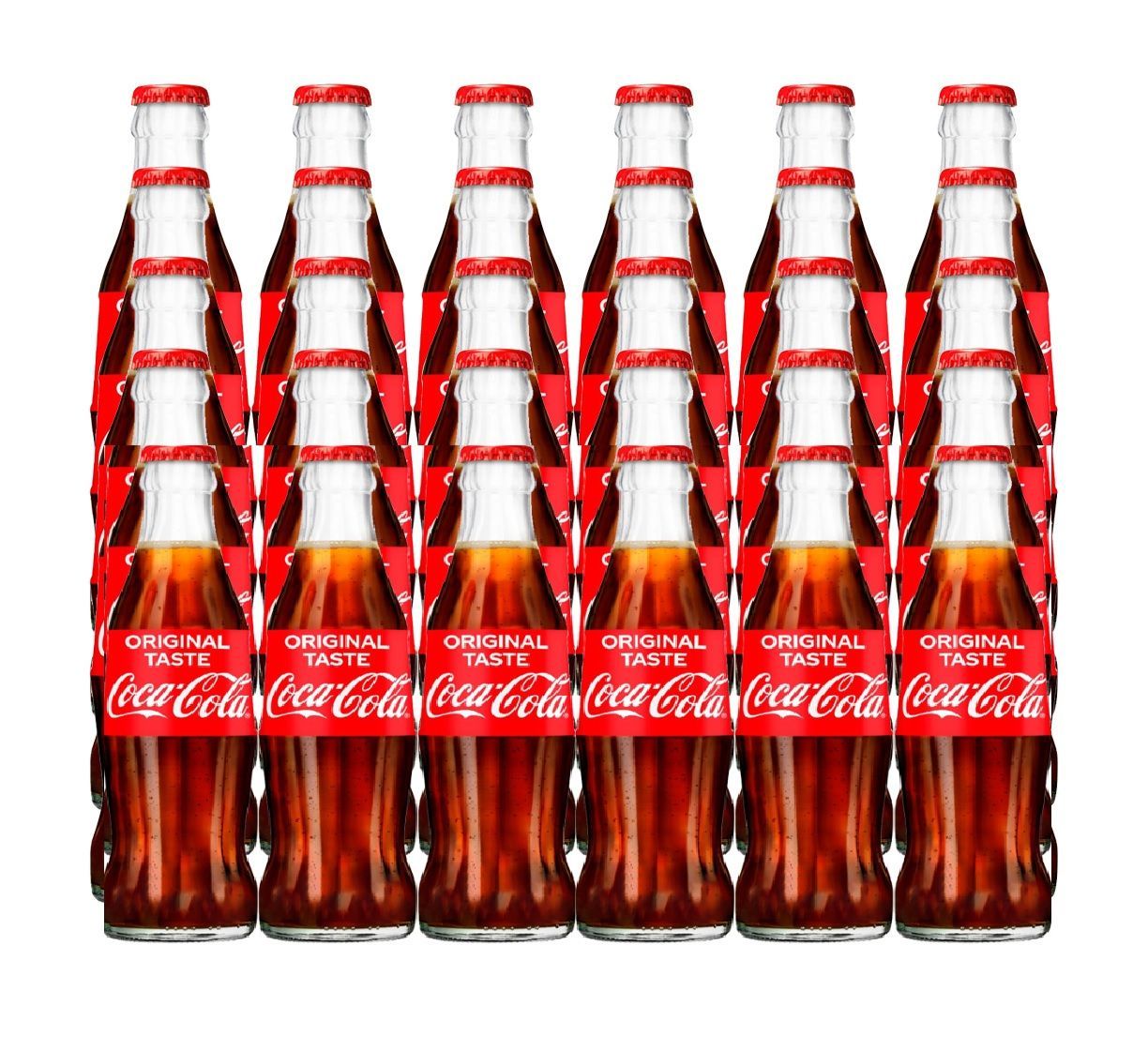 Buy Coca-Cola Original Taste Carbonated Soft Drink Glass Bottle, 250ml ...