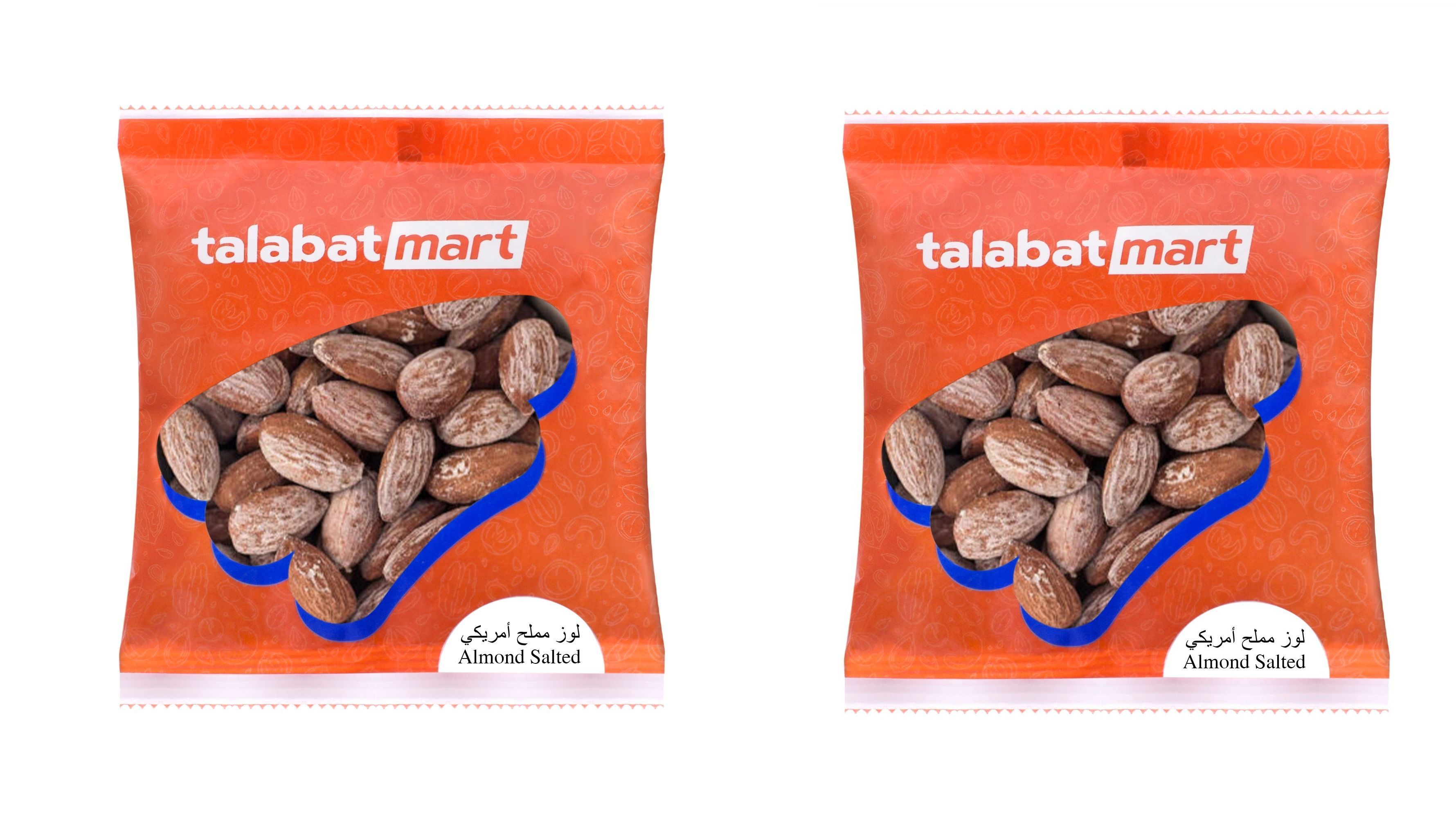 Buy Talabat Mart Almond Salted Usa 500 G x 2 Online in Kuwait | Talabat ...