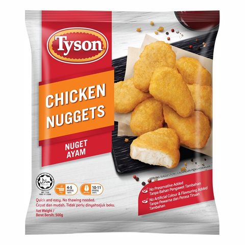 Tyson Chicken Nuggets 500g delivery near you | foodpanda Malaysia