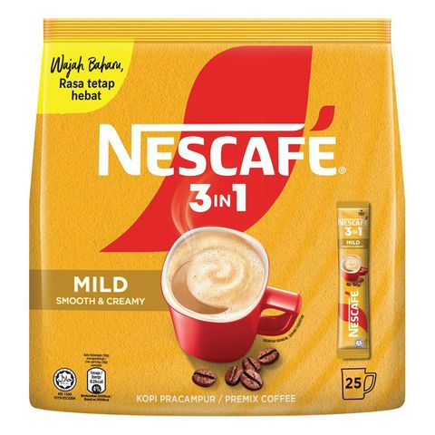 Nescafe 3 in 1 Mixes Mild 25 x 18g delivery near you | foodpanda Malaysia
