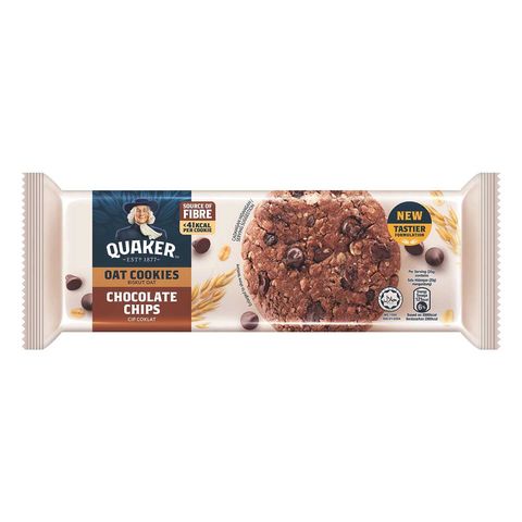 Quaker Oatmeal Cookies Chocolate Chips 108g delivery near you ...