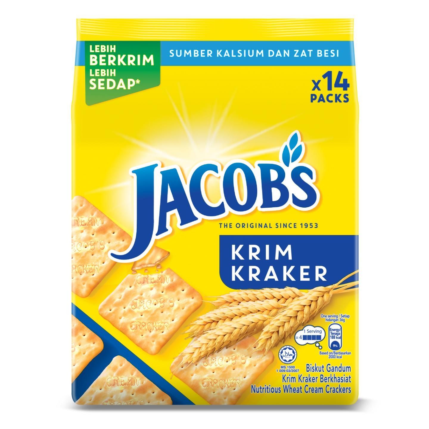 Jacob's Original Cream Cracker Multipack 504g delivery near you ...