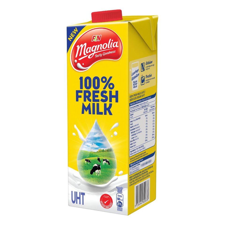 Magnolia UHT Fresh Milk 1L delivery near you | foodpanda Malaysia