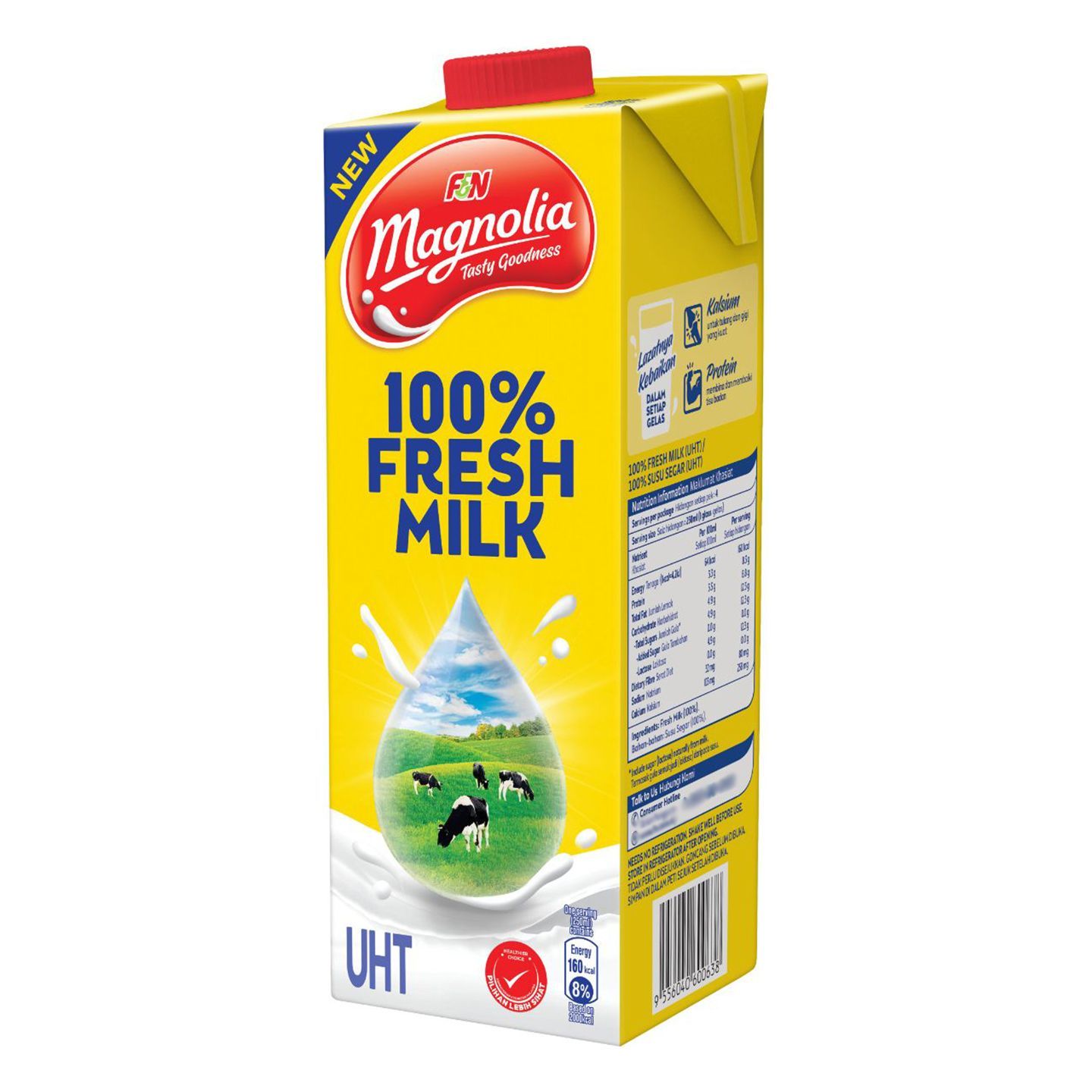 Magnolia UHT Fresh Milk 1L delivery near you | foodpanda Malaysia