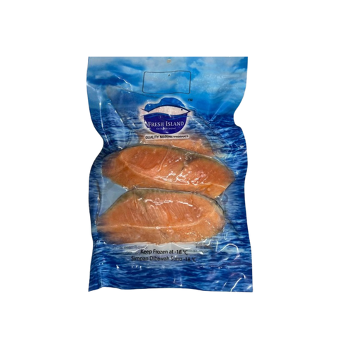 Gst Frozen Coho Salmon Fillet Portion Skin on (Kirimi Cut) 250g ...