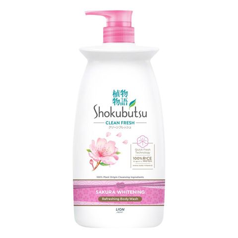 Shokubutsu Sakura Whitening Shower Cream 900g delivery near you ...