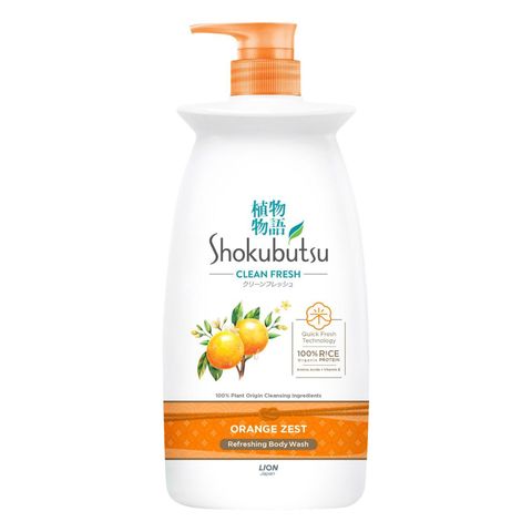 Shokubutsu Orange Zest Shower Cream 900g delivery near you | foodpanda ...