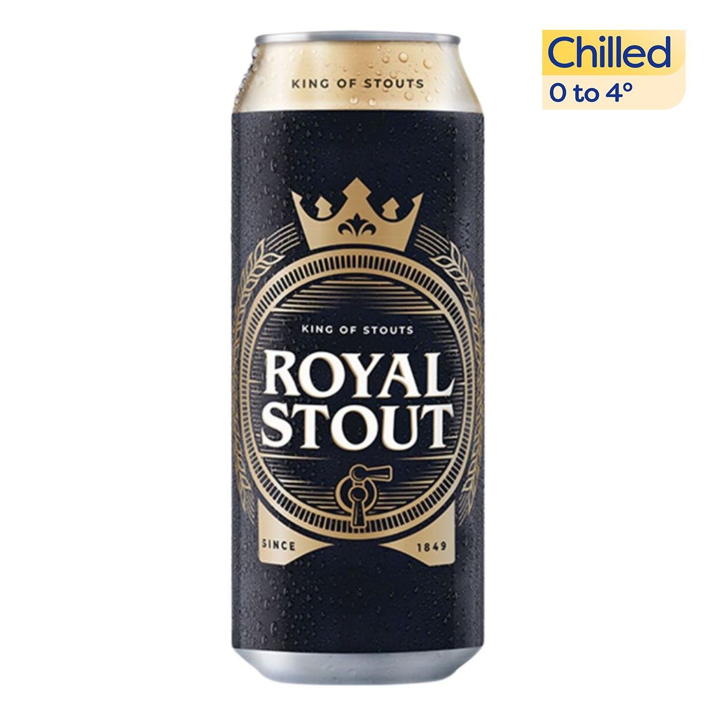 [Chilled] Danish Royal Stout Beer Can (Alcohol) 500ml delivery near you ...