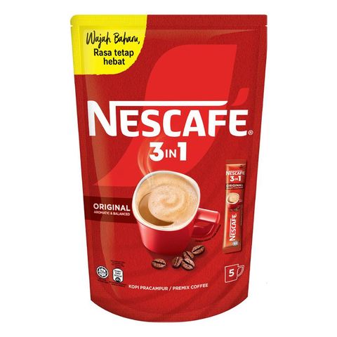 Nescafe 3 in 1 Mixes Original 5 x 18g delivery near you | foodpanda ...