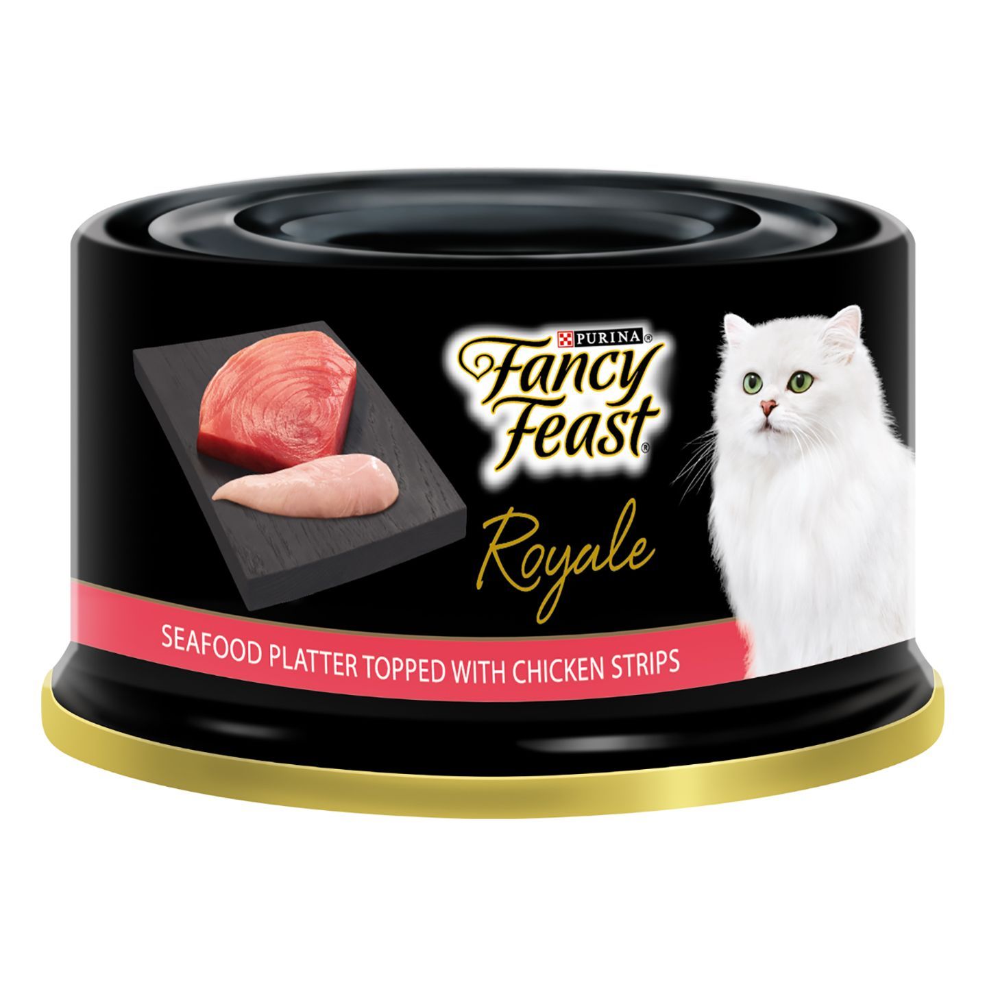 Fancy Feast Royale Seafood Platter with Chicken Strips 85g delivery ...