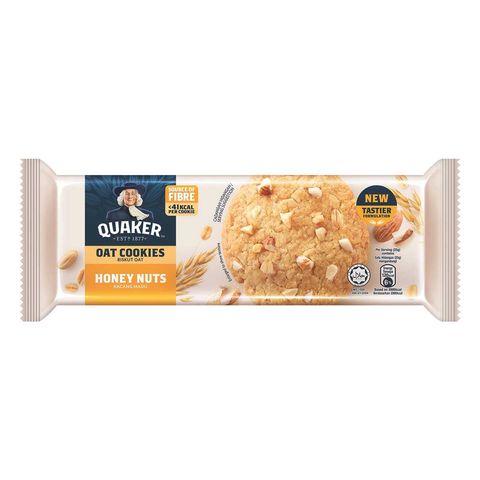Quaker Oatmeal Cookies Honey Nuts 108g delivery near you | foodpanda ...