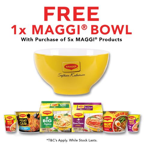 NOT FOR SALE - MAGGI Bowl 1 Unit delivery near you | foodpanda Malaysia