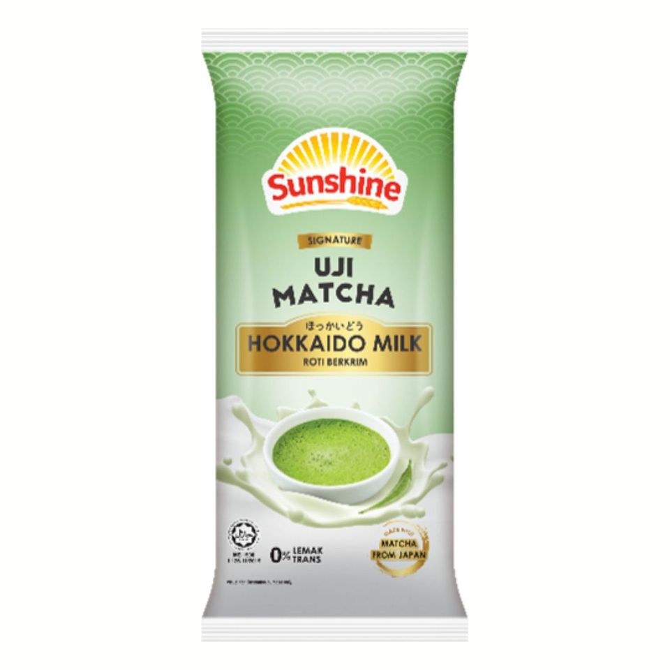 Sunshine Hokkaido Milk Uji Matcha Cream Roll 52g delivery near you ...