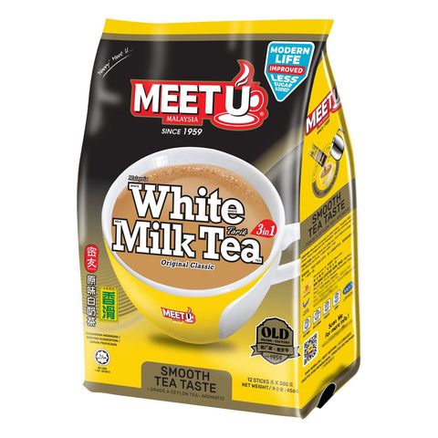 Meet U White Milk Tea 3 in 1 12 x 38g delivery near you | foodpanda ...