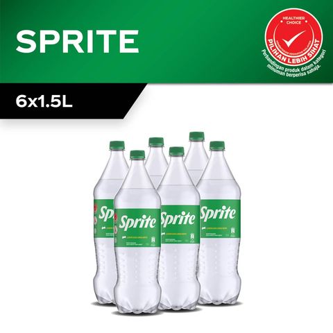 Sprite Bottle 1.5L X 6 delivery near you | foodpanda Malaysia