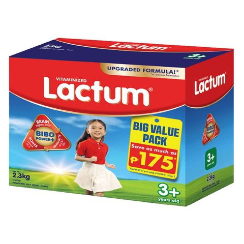Lactum Powdered Milk Drink Plain for (3+ Years Old) 2.3kg delivery in ...