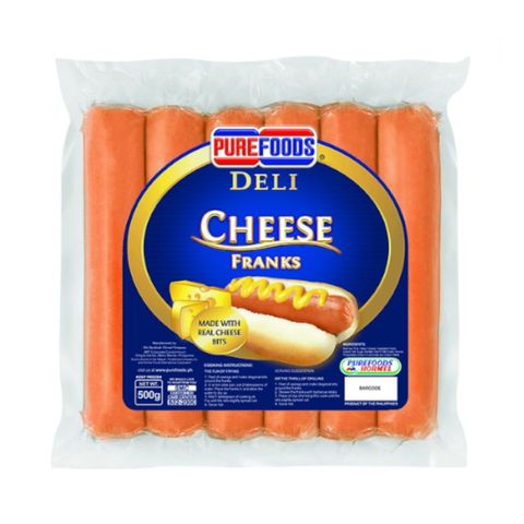 Purefoods Deli Cheese Franks 500g delivery in the Philippines | foodpanda