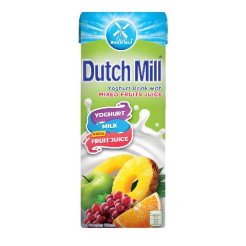 Dutch Mill Yogurt Drink with Mixed Fruits Juice 180ml delivery in the ...