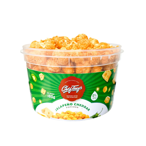 Chef Tony's Jalapeno Cheddar Popcorn 180g delivery in the Philippines ...