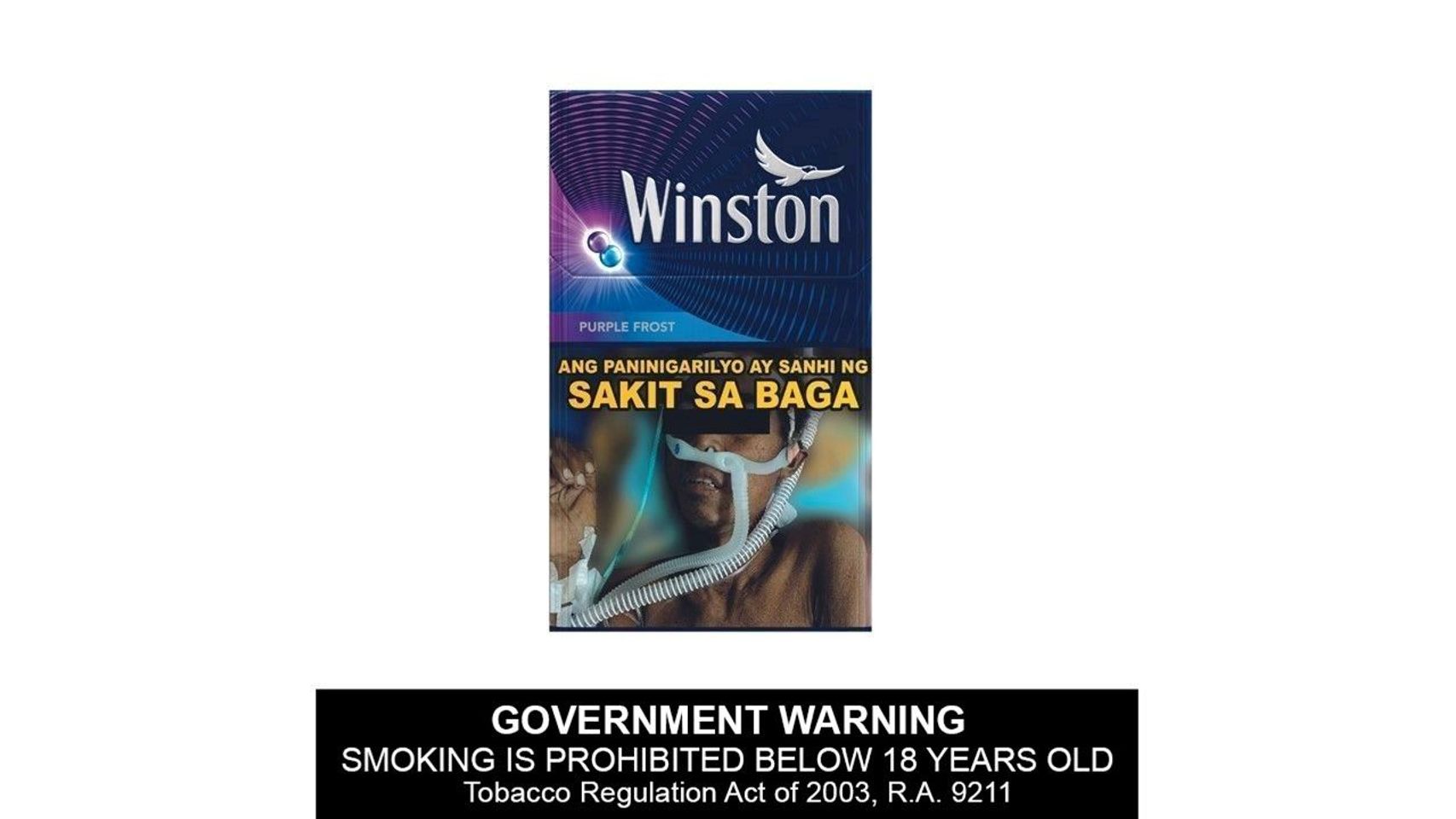 Winston Purple Frost 20s delivery in the Philippines | foodpanda