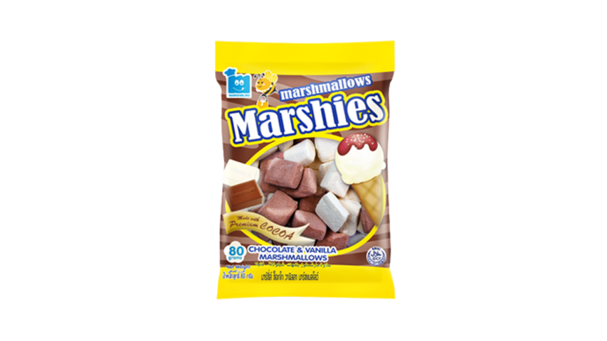 Markenburg Marshies Chocolate & Vanilla Marshmallows 80g delivery in ...