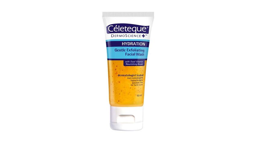Celeteque Hydration Gentle Exfoliating Facial Wash 60ml delivery in the ...