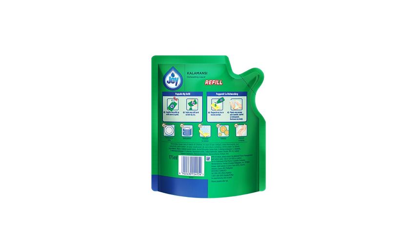 Joy Dishwashing Liquid Kalamansi Refill 165ml delivery in the ...
