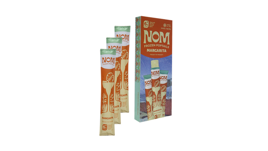 NOM Frozen Poptails Margarita Retail 3 x 65ml delivery in the ...