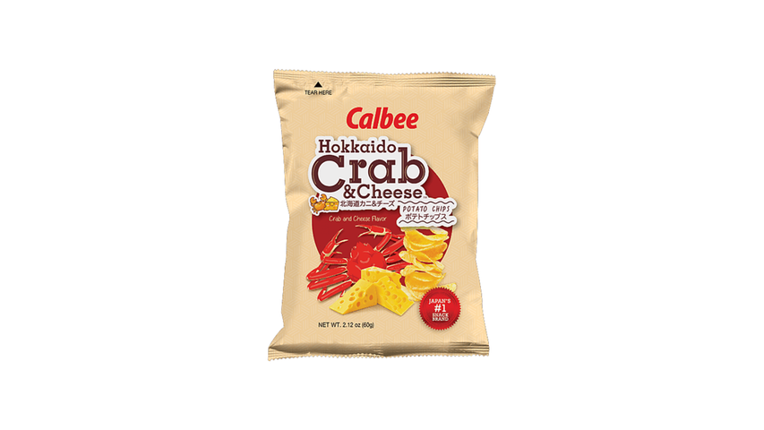 Calbee Hokkaido Crab & Cheese Potato Chips 60g delivery in the ...