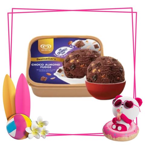 Selecta Choco Almond Fudge Ice Cream 1.3L delivery in the Philippines ...