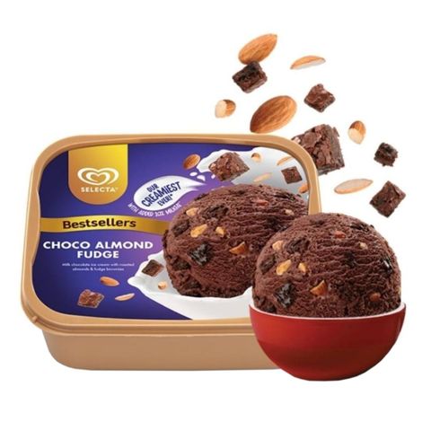 Selecta Choco Almond Fudge Ice Cream 1.3L delivery in the Philippines ...