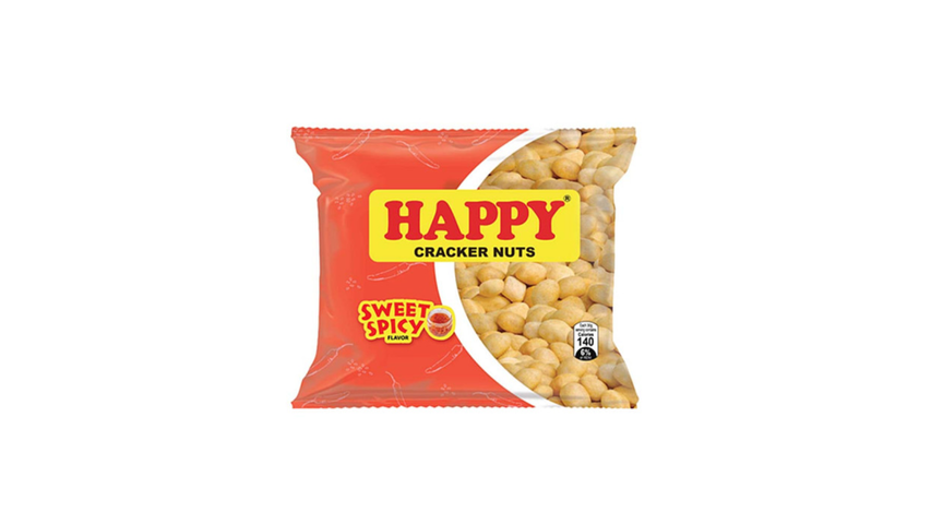 Happy Cracker Nuts Sweet & Spicy 30g delivery in the Philippines ...