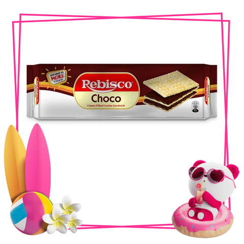 Rebisco Choco Cream-Filled Cracker Sandwich 32g x 10s delivery in the ...